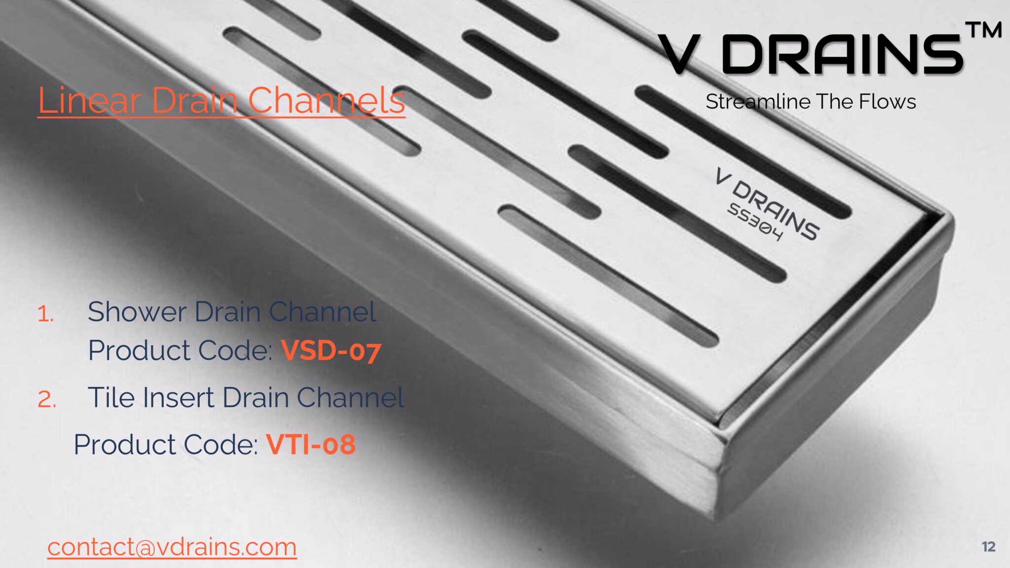 V DRAINS – Vanra Incorporation