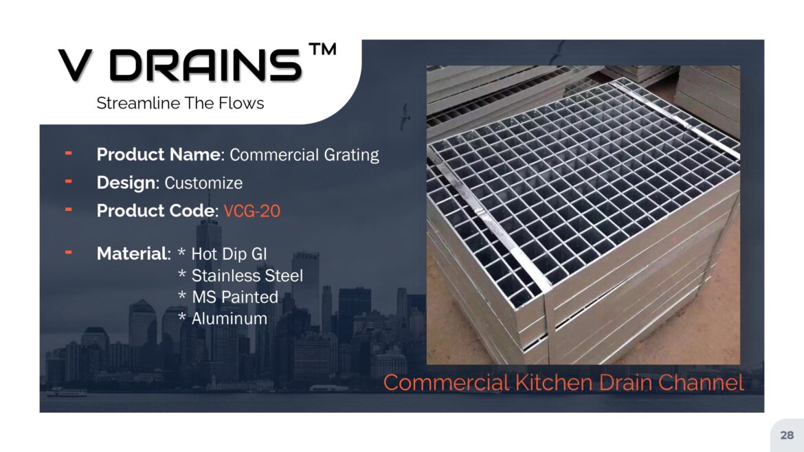 V DRAINS – Vanra Incorporation